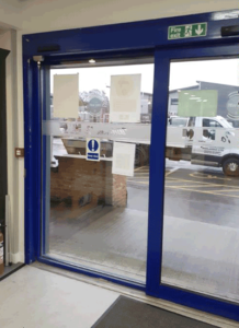 Automatic Sliding Door Installation Ads Anglia Door Systems Ltd